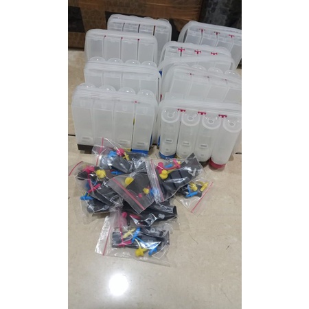 Jual TABUNG INFUS TINTA PRINTER 4 WARNA 100ML | Shopee Indonesia