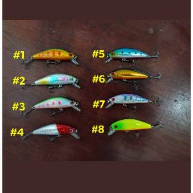 Jual UMPAN MINOW ULTRALIGHT AGILE LURE FACTORY 5.5Cm/6.7gr | Shopee ...