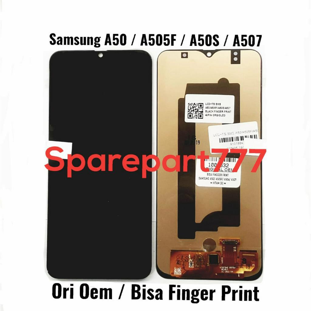 Jual Ori oem Lcd Touchscreen Fullset Samsung A50 - A505F - A50S - A507 | Shopee Indonesia