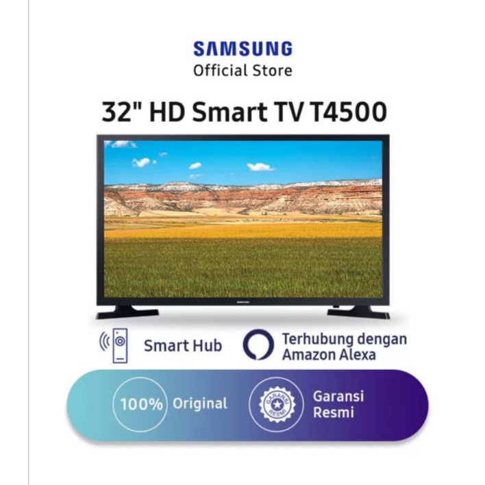 Jual Samsung Smart TV 32 Inch 32T4500 LED HD TV 32" UA32T4500AKXXD | Shopee Indonesia