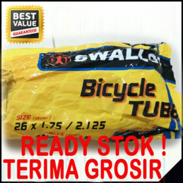 Jual Ban Dalam Sepeda Swallow 26 x 1.75 / 2.125 MTB | Shopee Indonesia