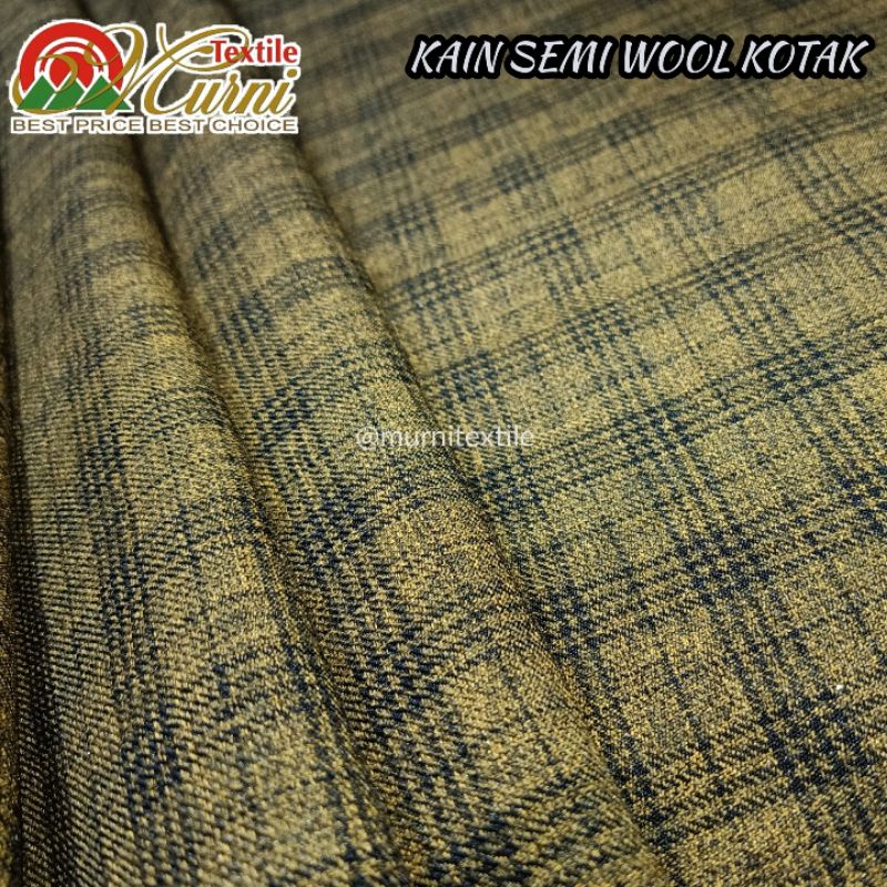 Jual KAIN SEMI WOOL KOTAK | Shopee Indonesia