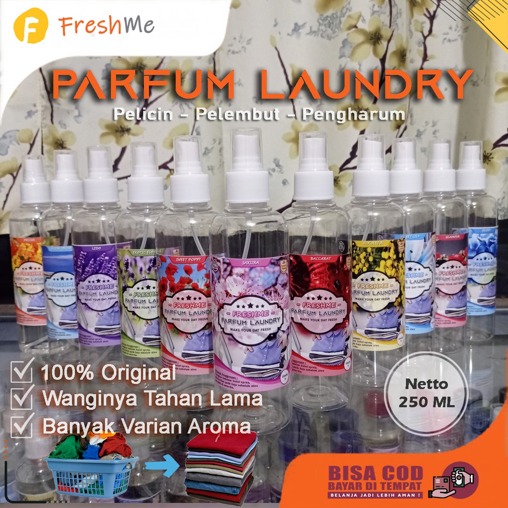 Jual Parfum Laundry Sprei Premium langsung semprot wanginya tahan lama ...