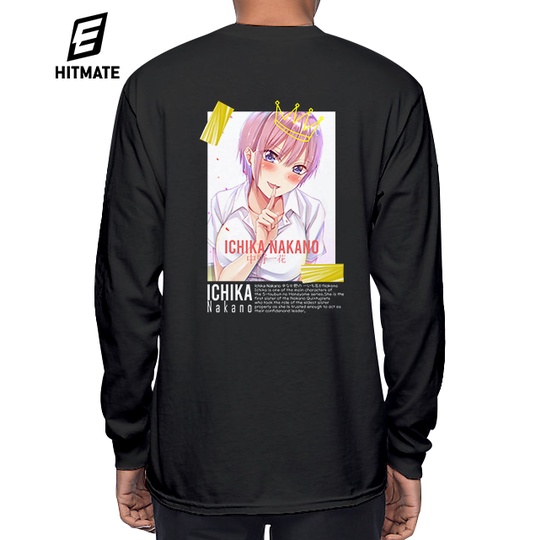 Jual KAOS ANIME ICHIKA NAKONO LENGAN PANJANG Quintessential Quintuplets ...