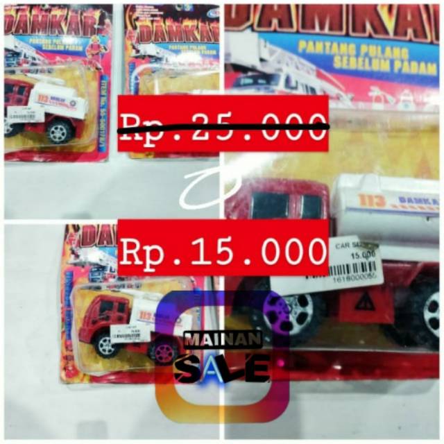 Jual Mobil damkar mini | Shopee Indonesia