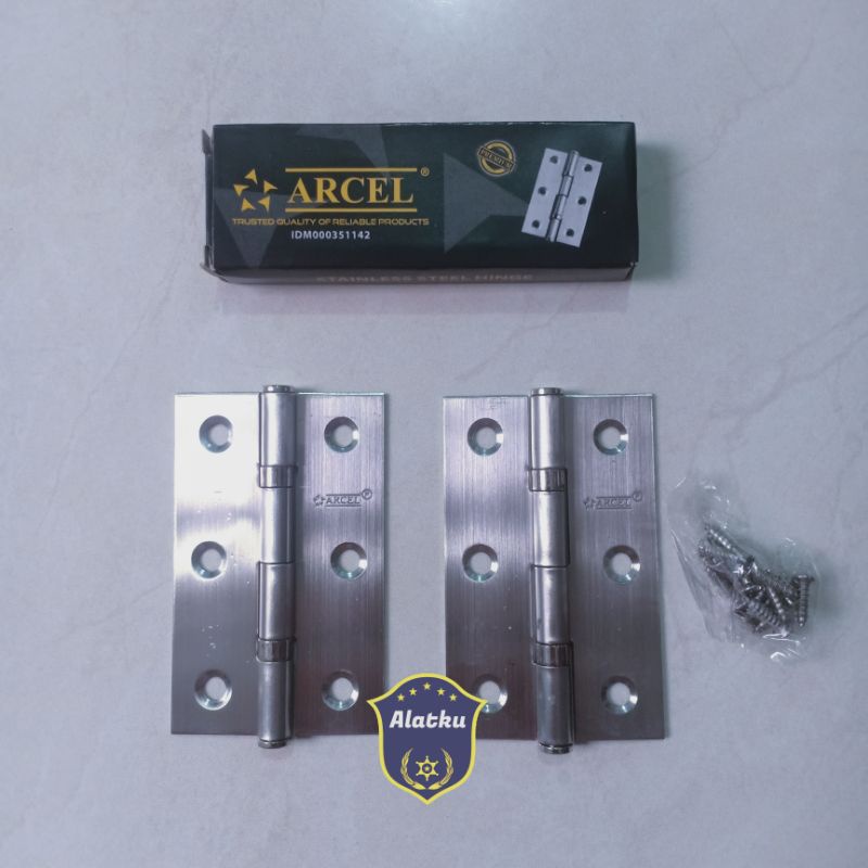 Jual Engsel tipis stainless stell ARCEL/engsel cendela/engsel kecil ...