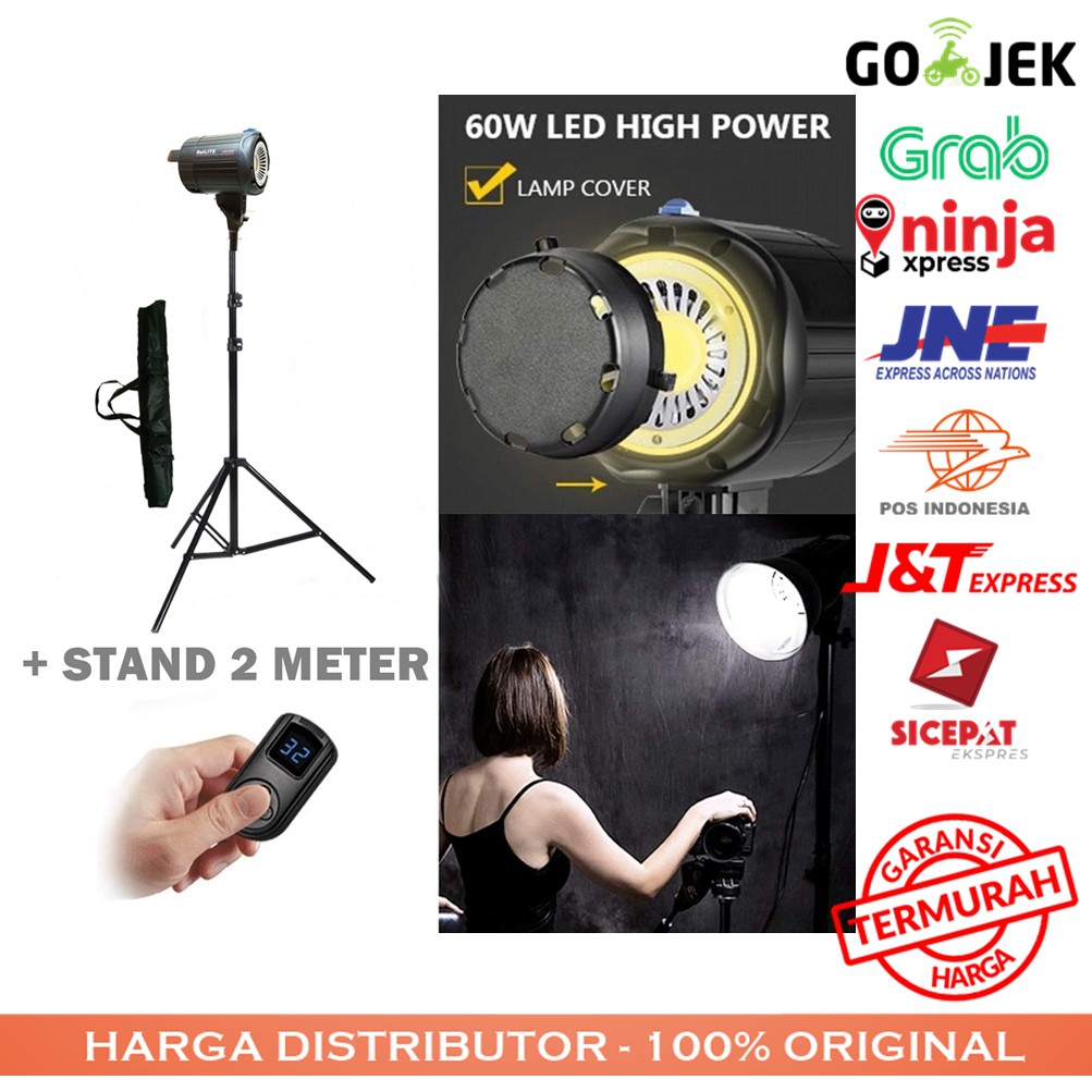 Jual Led COB light Lampu studio REILITE LED 60w video light godox sl ...