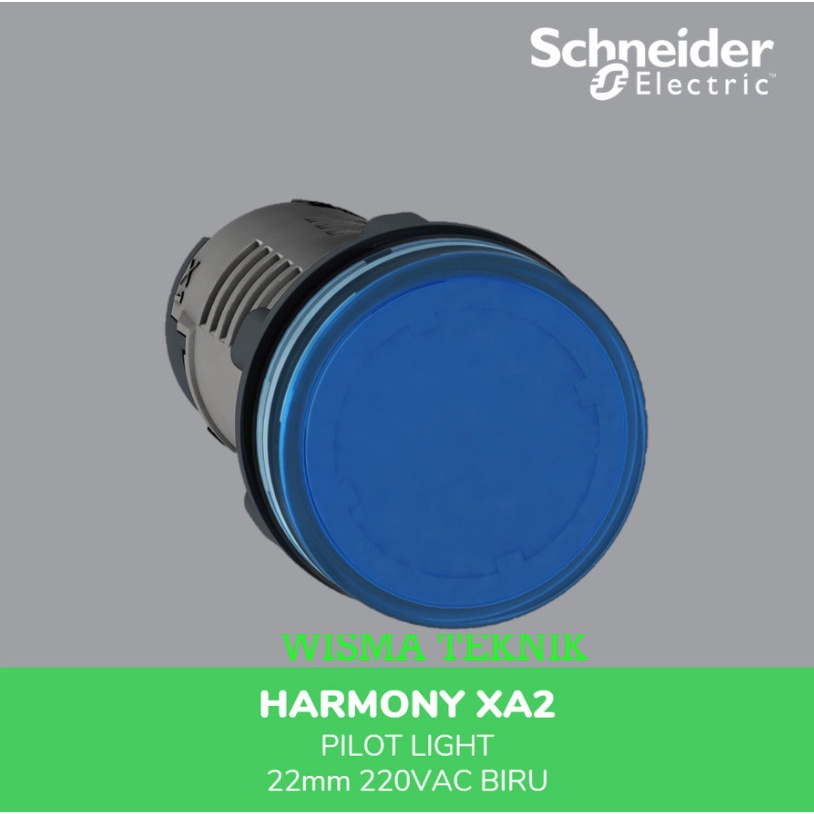 Jual PILOT LAMP 220VAC BLUE / BIRU Schneider XA2EVM6LC | Shopee Indonesia