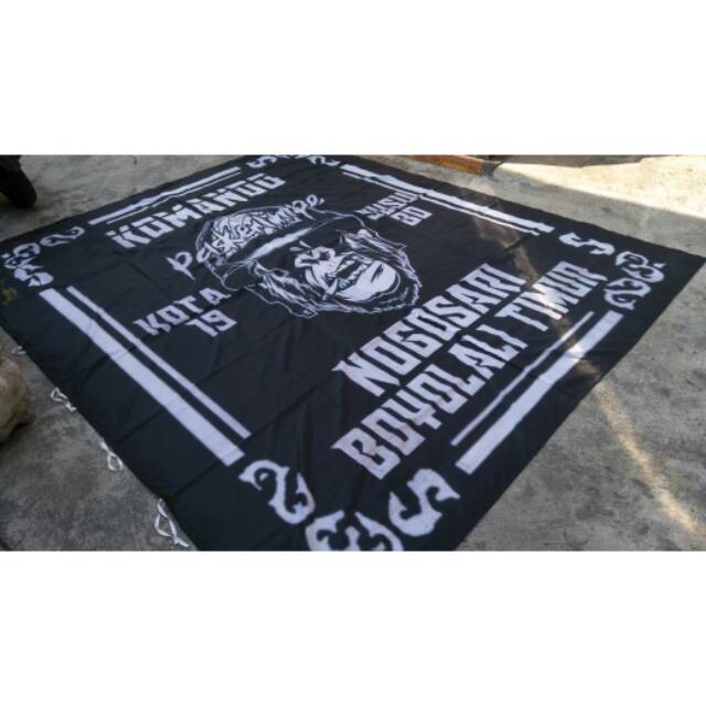 Jual CUSTOME GIANT FLAG BENDERA PRINTING 500 x 200cm | Shopee Indonesia