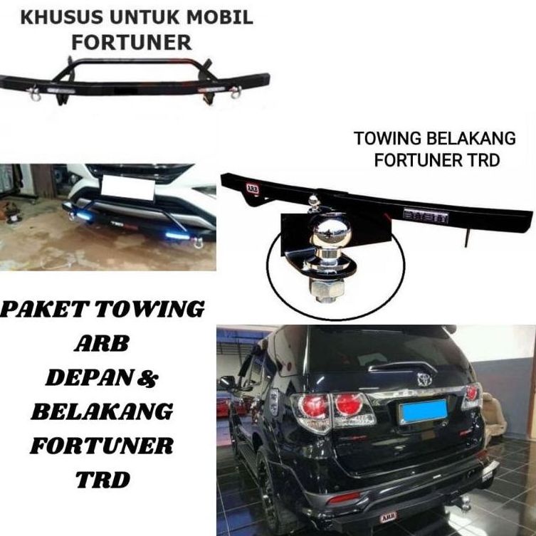 Jual PAKET TANDUK TOWING BESI PELINDUNG BUMPER BEMPER DEPAN BELAKANG ...