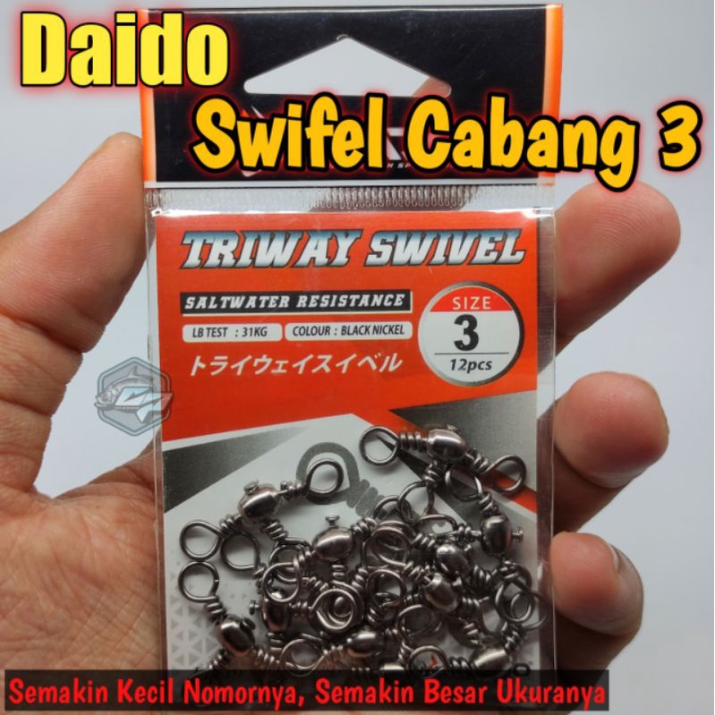 Jual Daido Swifel Cabang 3 / Triway Swifel | Shopee Indonesia