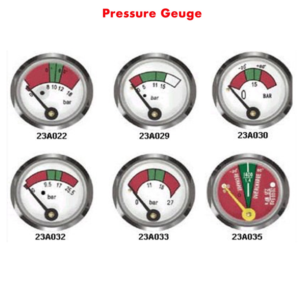 Jual Pressur Gauge Alat Pengukur APAR Manometer Indikator Meteran ...
