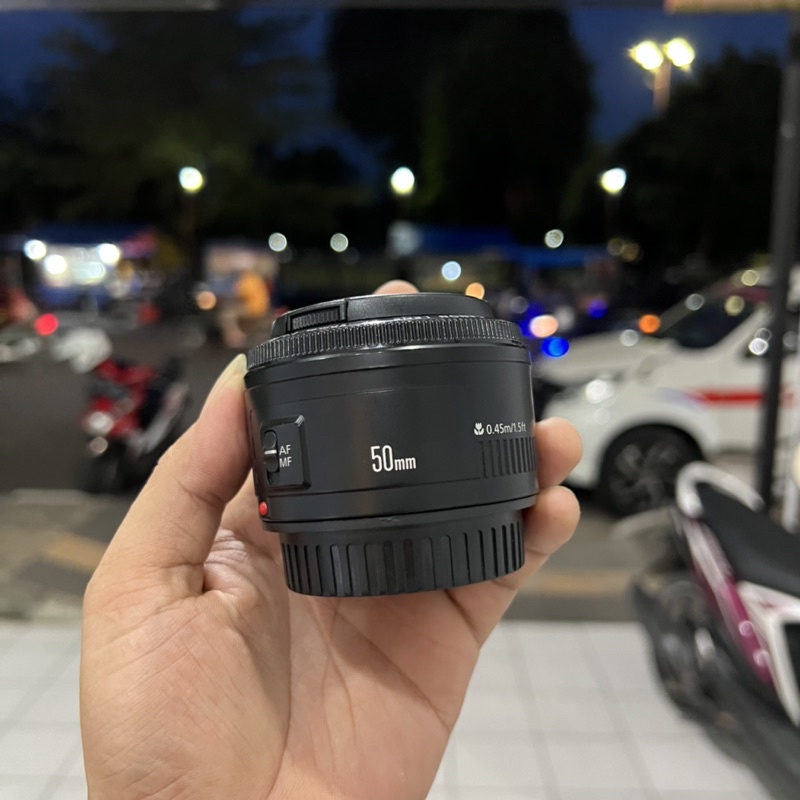 Jual lensa fix canon 50mm f1.8 II | Shopee Indonesia