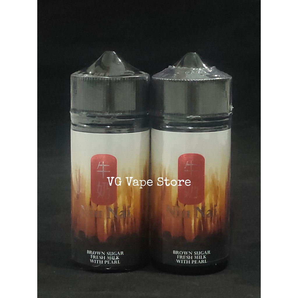 Jual Niu Nai 100ML Brown Sugar Fresh Milk with Pearl Premium Liquid ...