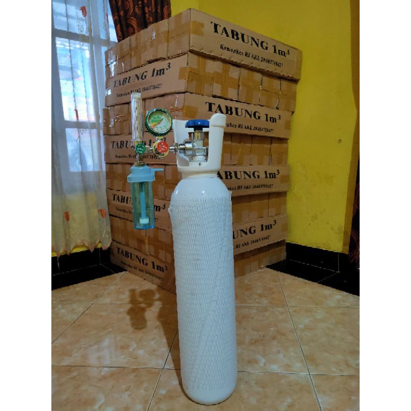 Jual TABUNG OKSIGEN MEDIS 1M3 FULLSET | Shopee Indonesia