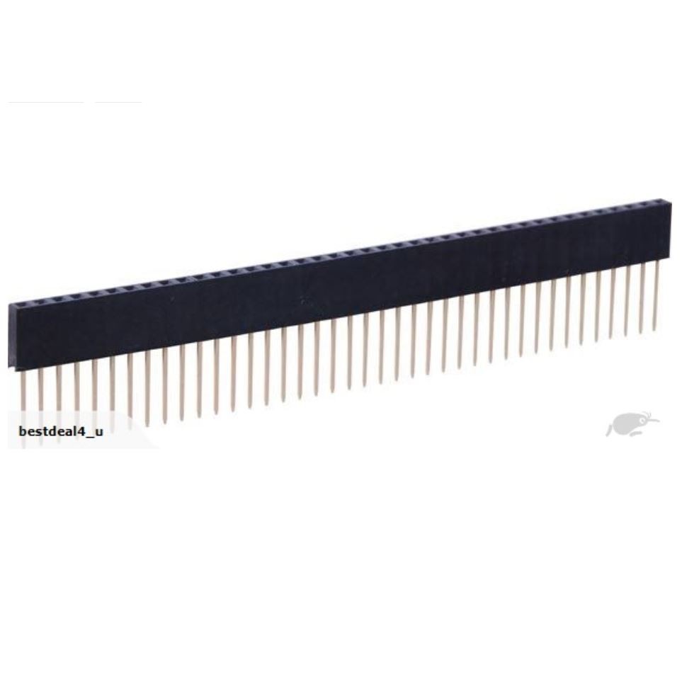 Jual Pin Head Female long Header 1x40 Stackable Arduino Shield ...