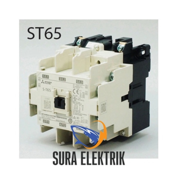 Jual Kontaktor Magnetik ST65 220V / 380V Mitsubishi Original | Shopee Indonesia