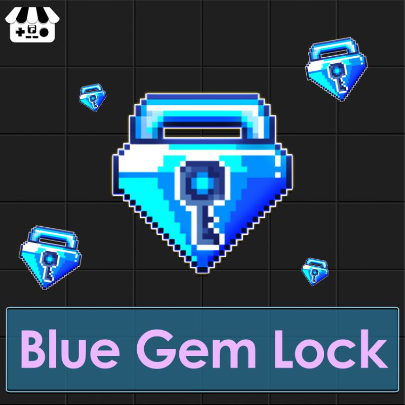 Jual Blue Gem Lock - Growtopia | Shopee Indonesia