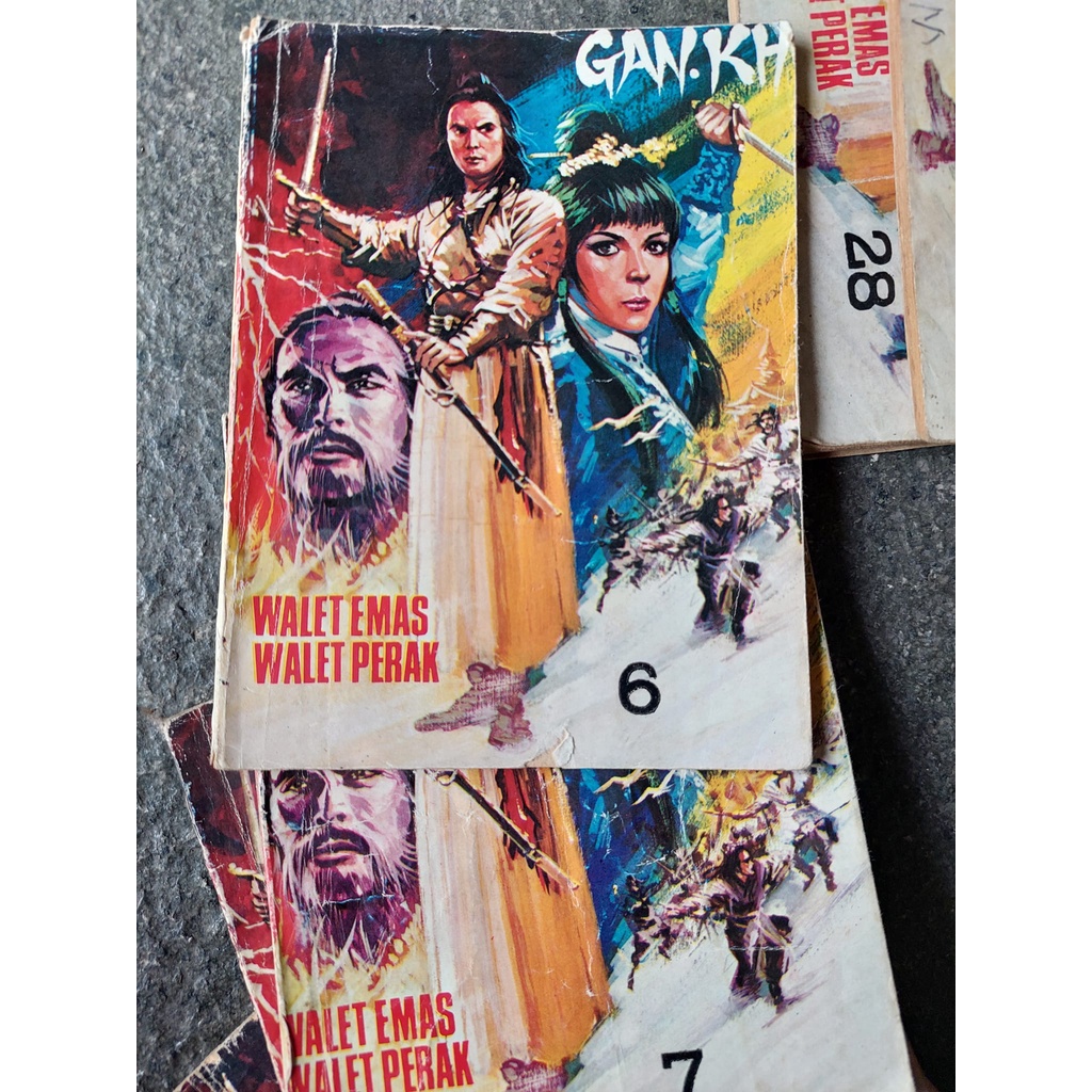Jual komik walet emas walet perak 1978 22 jilid TIDAK LENGKAP | Shopee ...