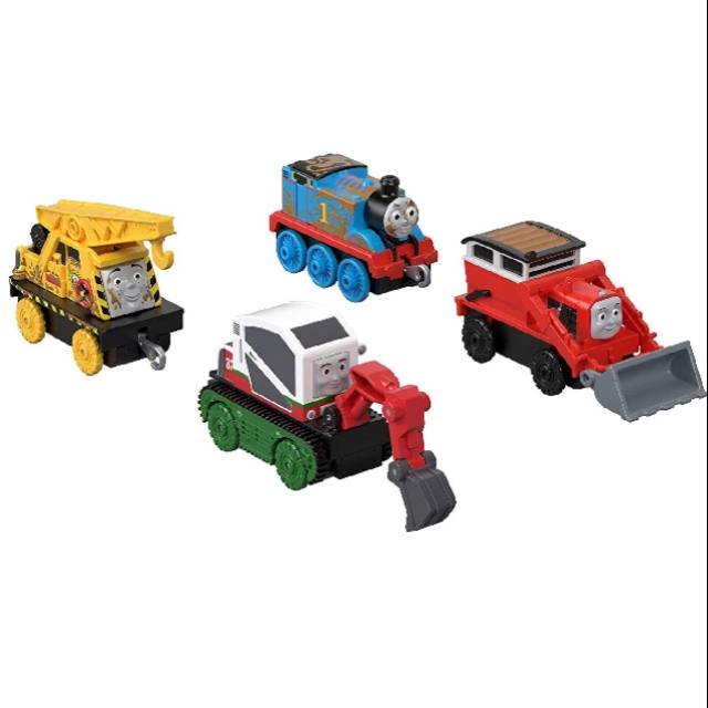 Jual Thomas and Friends Trackmaster Fall Themed Push Along 4 Pack Hard ...