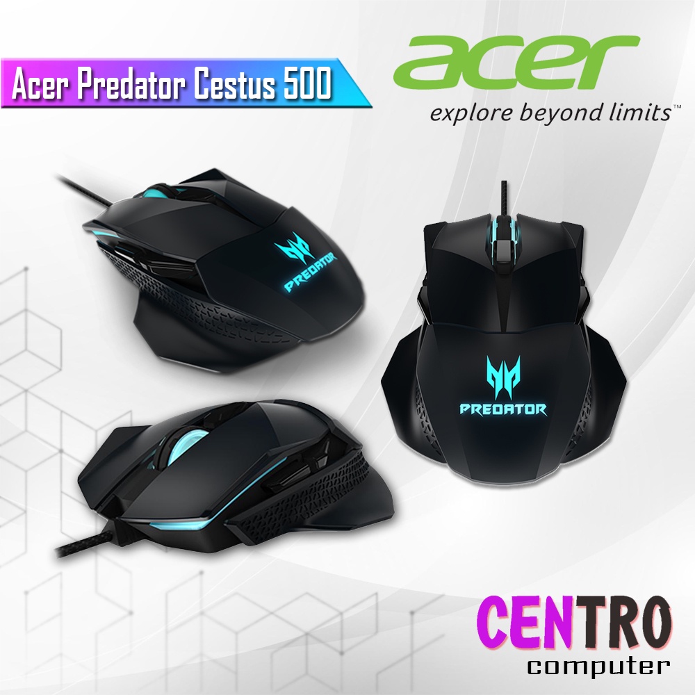 Jual Acer Predator Mouse Cestus 500 - Gaming Mouse | Shopee Indonesia