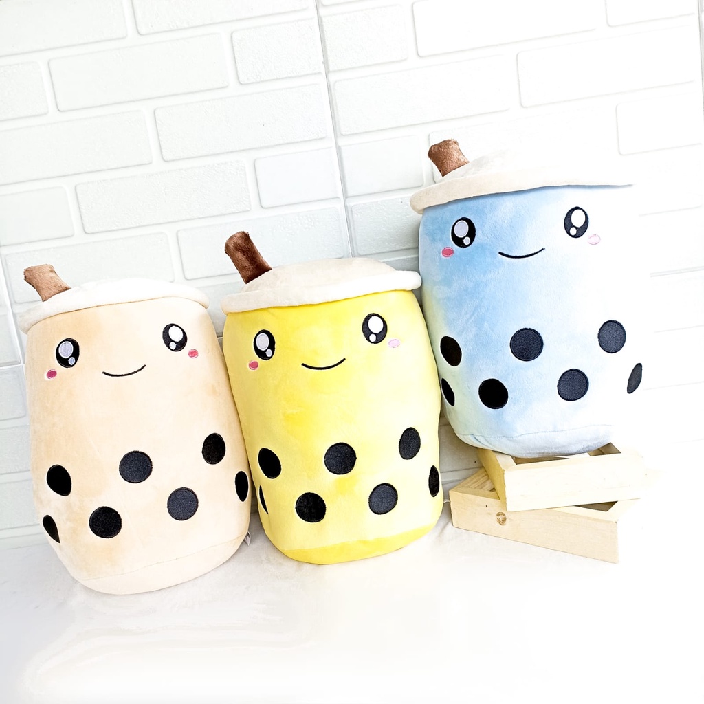 Jual Boneka Boba Bubble Milk Tea Brown Sugar Mainan Boneka Aeshtetic ...