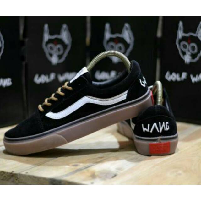 Jual Sepatu vans golf wang suede waffle ICC + box sepatu | Shopee Indonesia