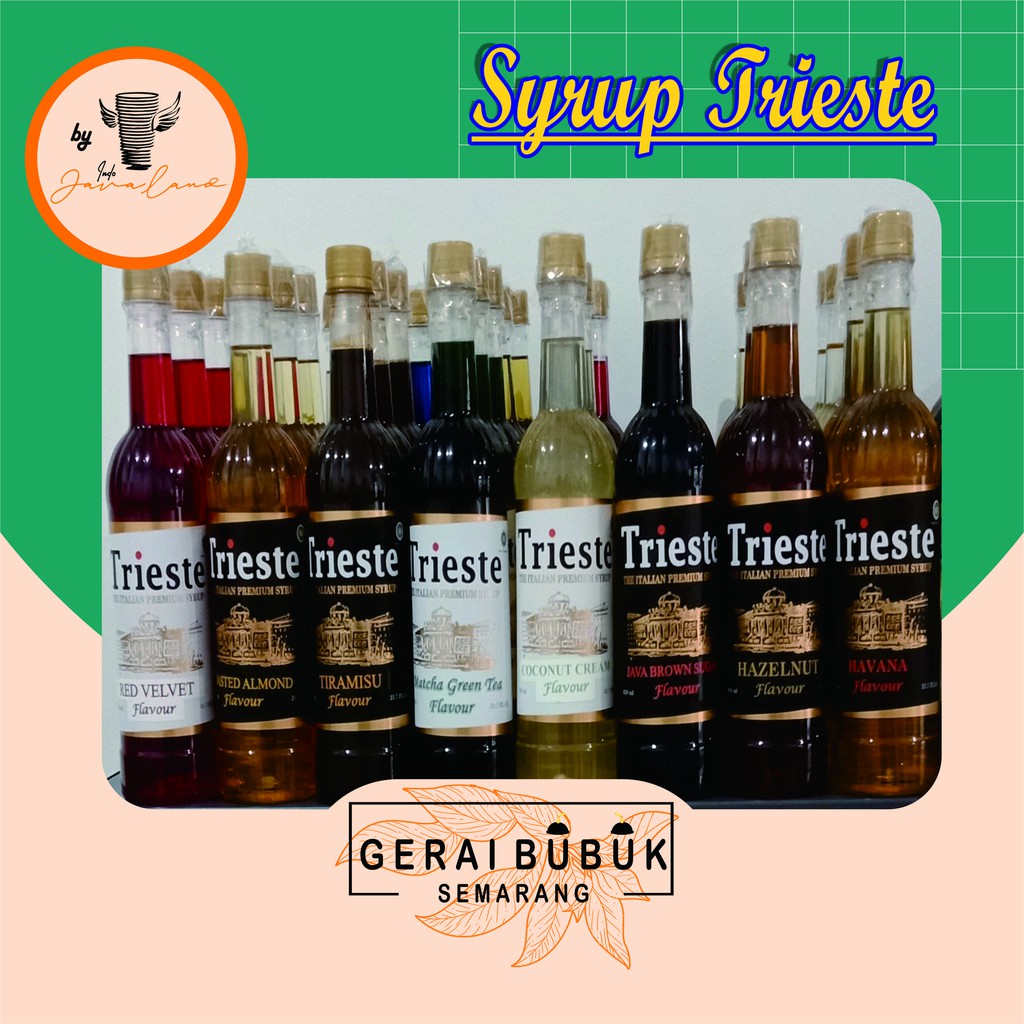 Jual Syrup Trieste All Varian Rasa | Shopee Indonesia