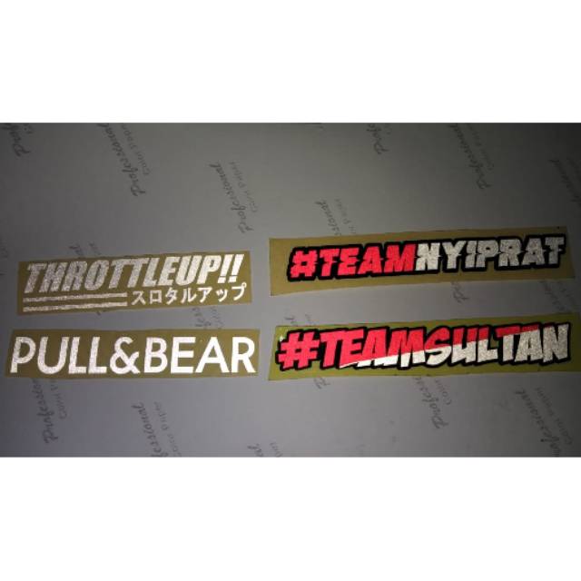 Jual Stiker team nyiprat | Shopee Indonesia