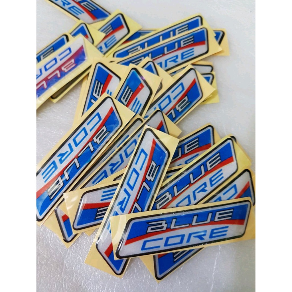 Jual Stiker / Sticker Emblem BLUE CORE | Shopee Indonesia