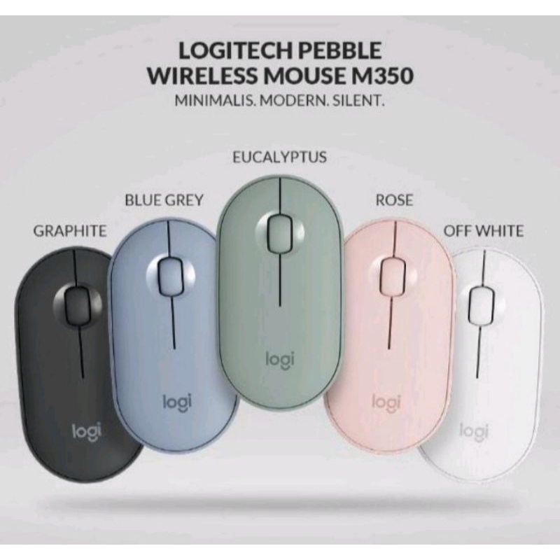 Jual Logitech Mouse Pebble 350 Werless Bluetooth | Shopee Indonesia