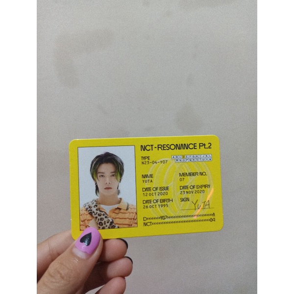 Jual ID CARD YUTA DEPARTURE (booked) | Shopee Indonesia