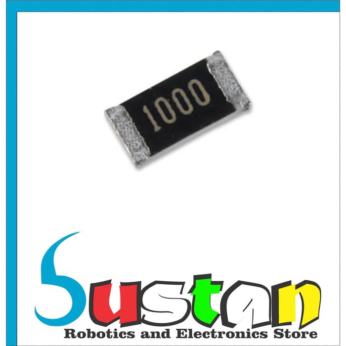 Jual Resistor SMD 0805 100R Ohm 1000 Tolerance 1% Chip Resistor (10 Pcs ...