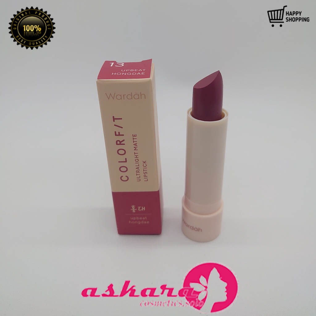 Jual Wardah Colorfit Ultralight Matte Lipstick 3.6 gr / Wardah Colorfit ...