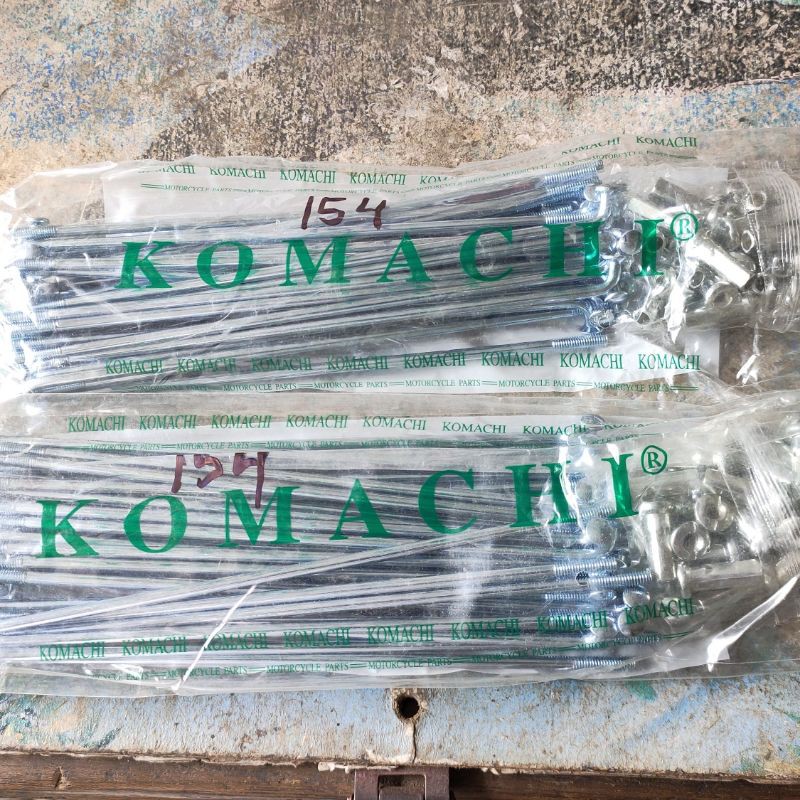 Jual jari jari lingkar ban ukuran 183 komachi untuk supraX cakram depan ...