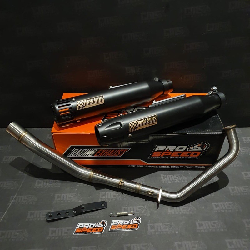Jual Knalpot Prospeed Classic Model A dan B Series Full System Yamaha ...