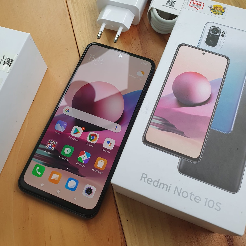 Jual XIAOMI REDMI NOTE 10S SECOND 6/64GB 6/128GB 8/128GB HANDPHONE ...