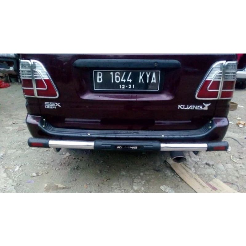 Jual kijang grand super rover jantan footstep rearbar tanduk besi ...