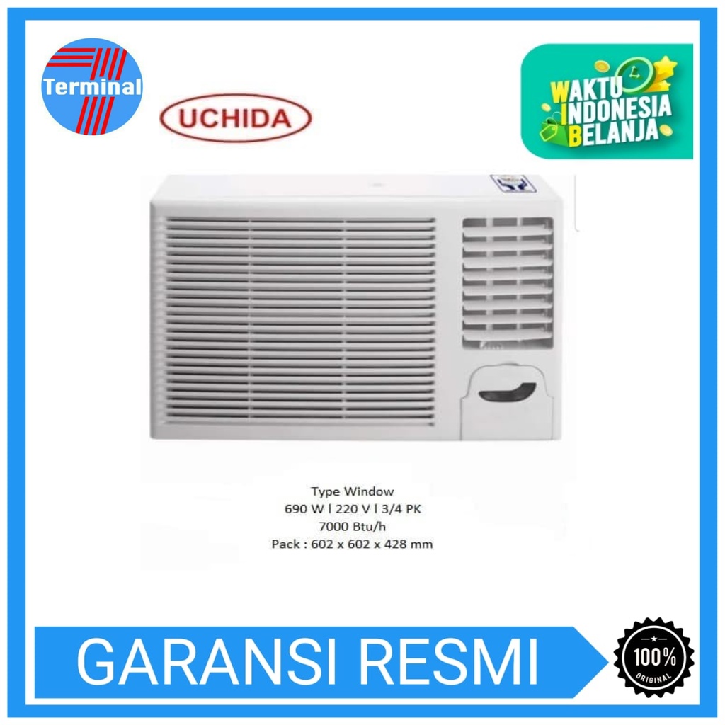 Jual Uchida AC Window 3/4 PK MP-W7MH | Shopee Indonesia