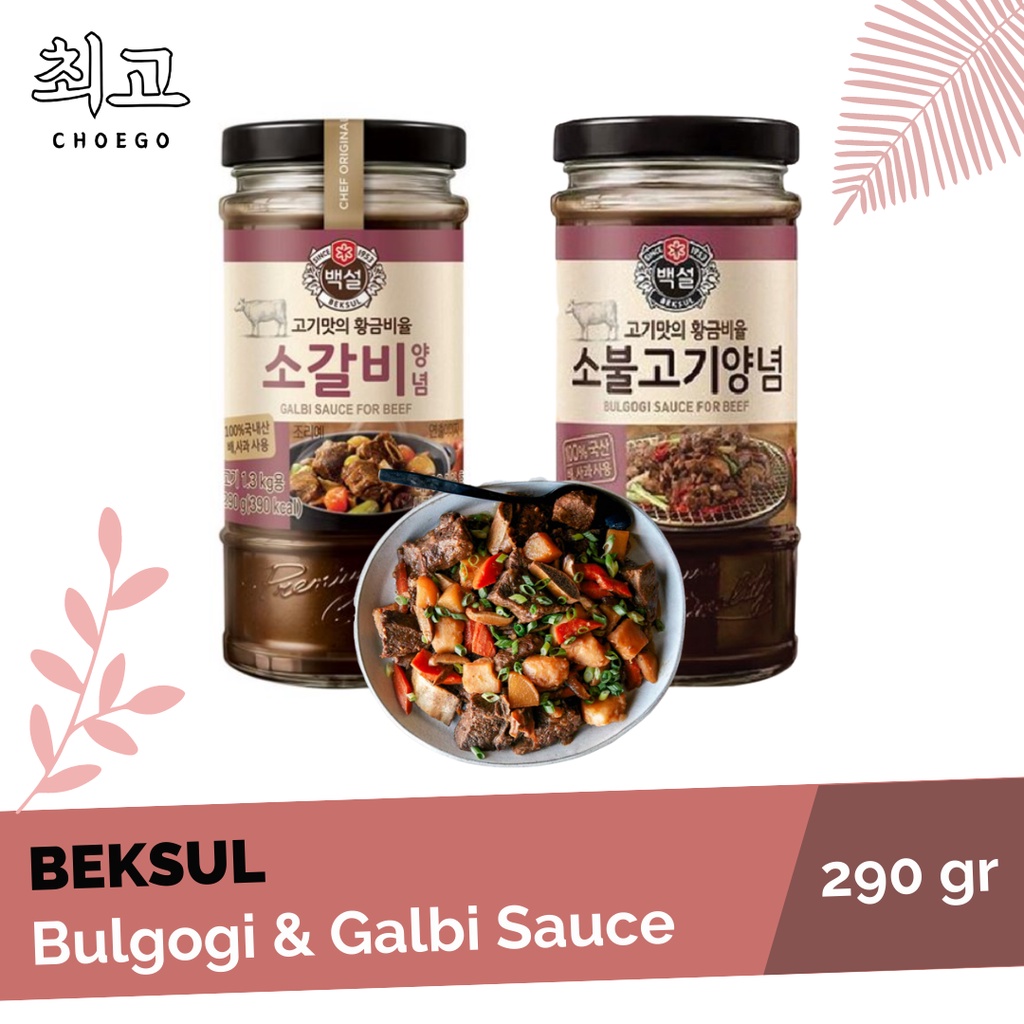 Jual Beksul BULGOGI and GALBI Marinade Sauce For Beef Saus Marinasi 290gr | Shopee Indonesia