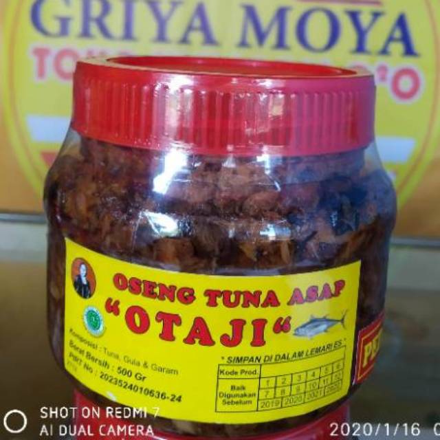 Jual OTAJI oseng tuna asap siap saji 500gr | Shopee Indonesia