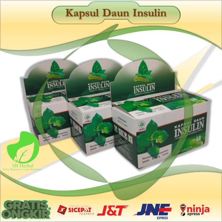 Jual Kapsul Insulin - Obat Herbal Diabetes - Herbal Diabetes - Kapsul ...