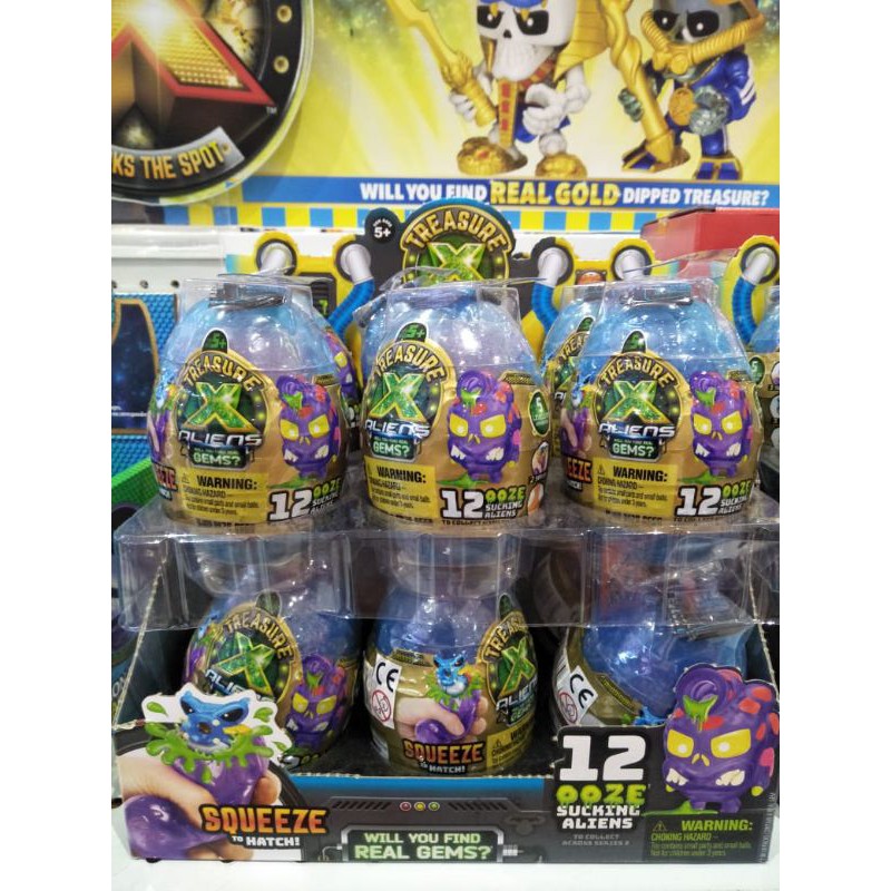 Jual Treasure X Aliens Gemz Ooze Egg - New Version Figure | Shopee ...