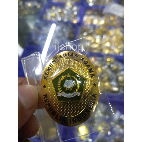 Jual Pin bros KEMENAG /Kementrian AGAMA Magnet | Shopee Indonesia