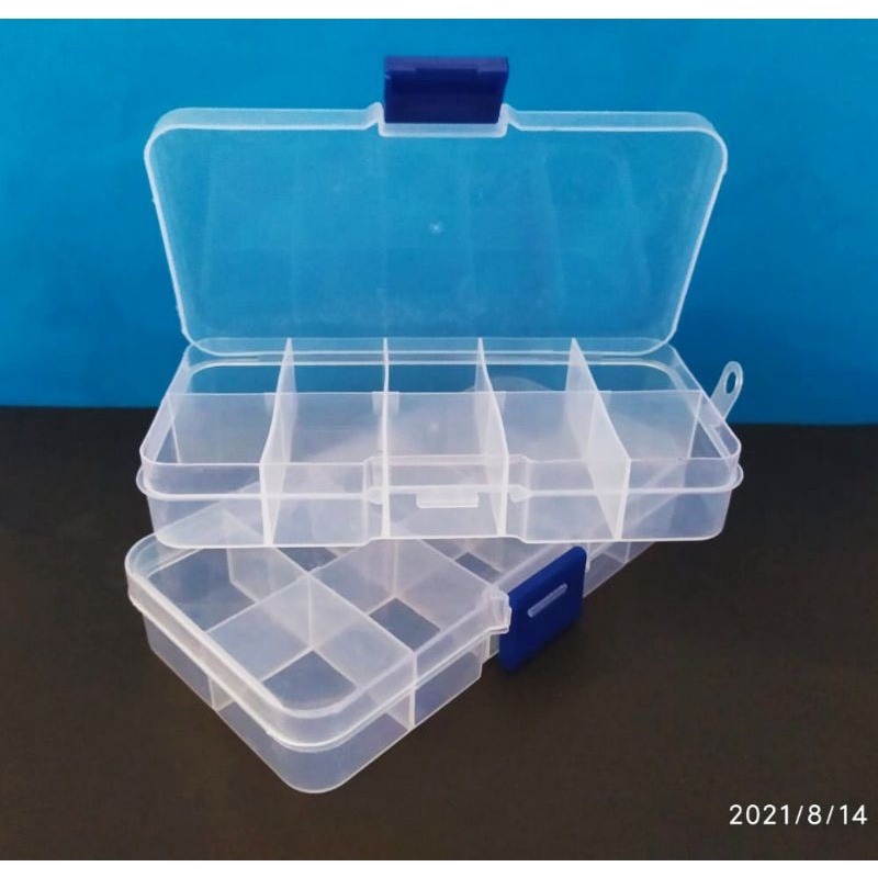 Jual box sekat tempat manik" warna Random | Shopee Indonesia