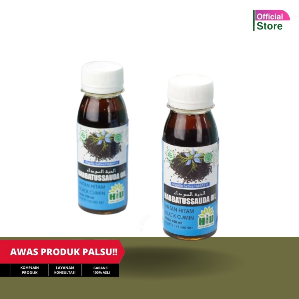 Jual Hiu Habbat Oil (100ml) Habbatussauda Original Habbasy Menjaga ...