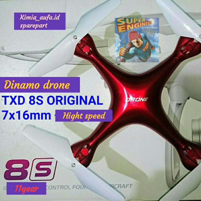 Jual Dinamo drone motor TXD 8s hight Quality | Shopee Indonesia