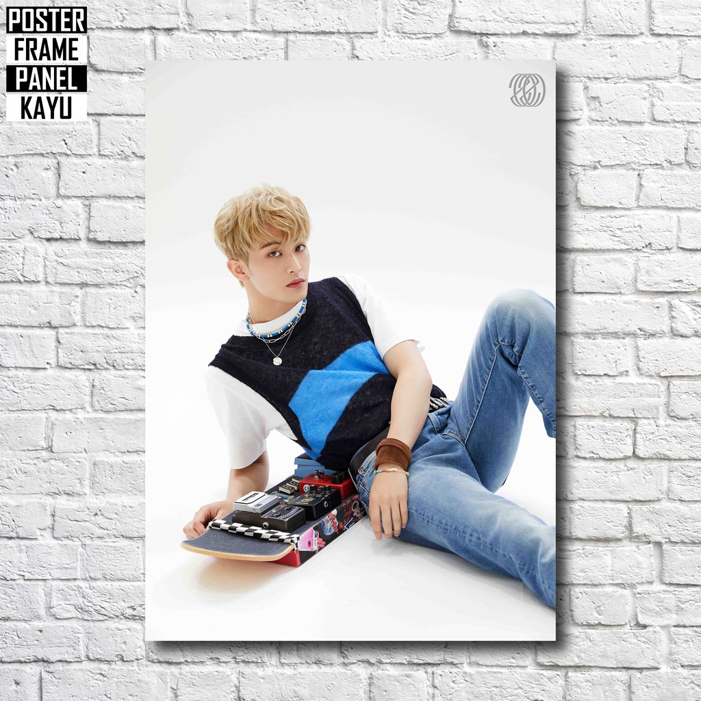 Jual Poster NCT Mark Resonance Part 2 Frame Kayu Solid A4 MRK010 ...