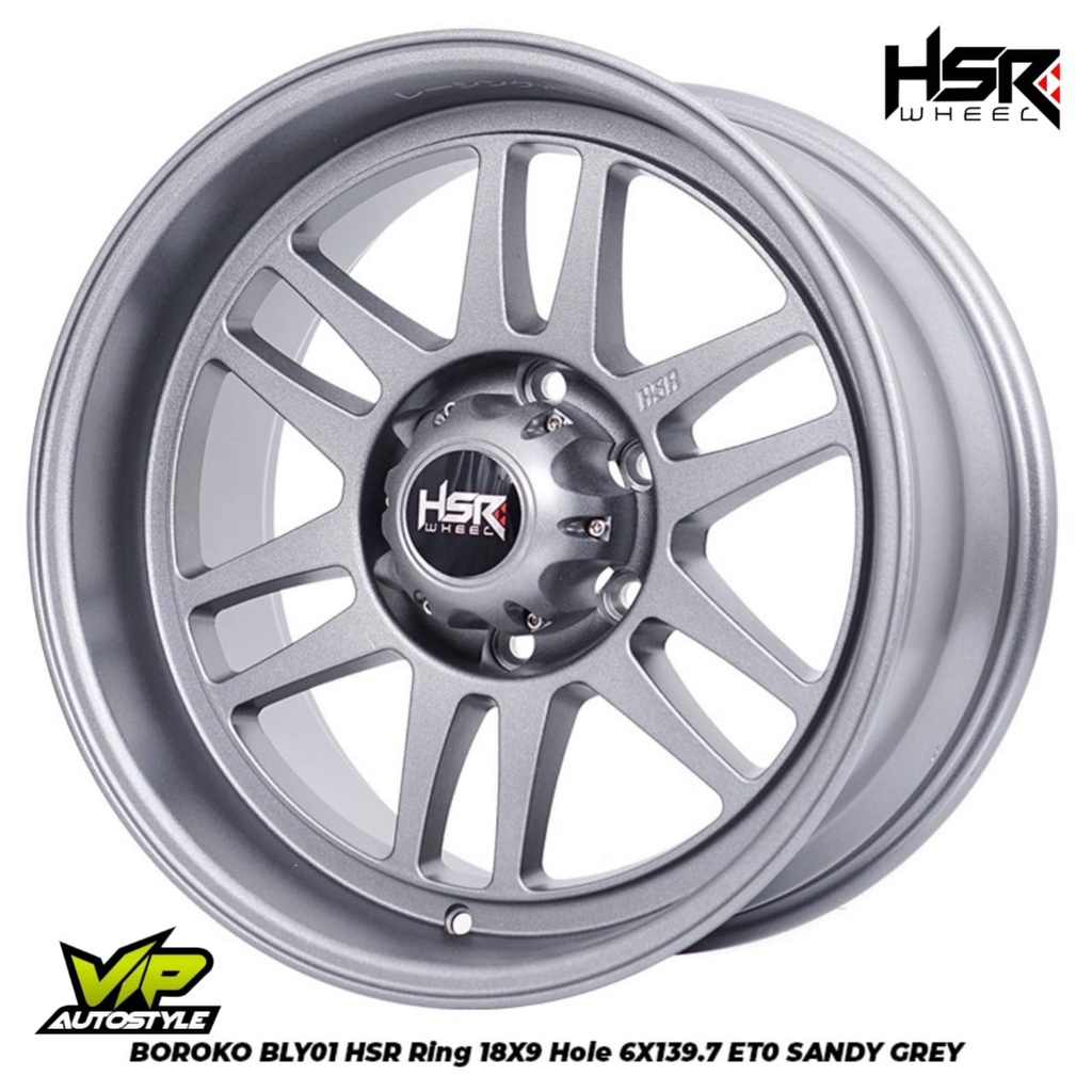 Jual Velg Mobil Pajero Fortuner Ring 18 Velg HSR Terbaru Boroko BLY01 Velg Racing Celong R18 ...