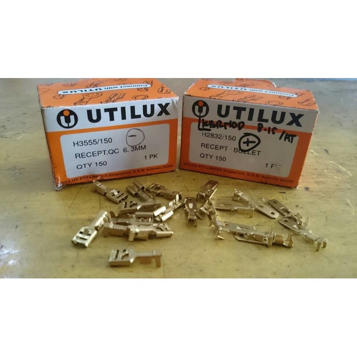 Jual Terminal Utilux cewek cowok / + - / Male Female eceran isi 20 pcs ...